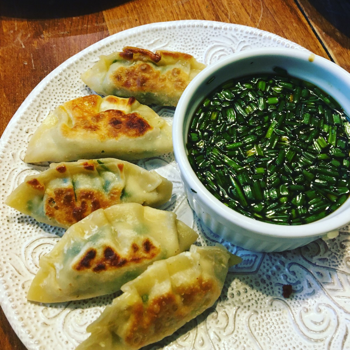 Shiso Chicken Gyoza Recipe | Stick Out Your Tongue
